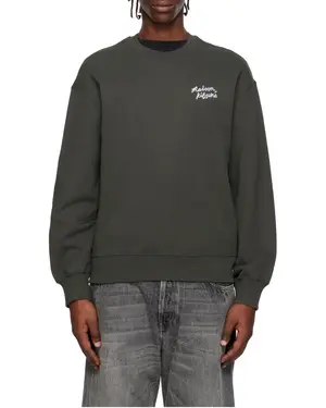 Maison Kitsuné Embroidered Logo Sweatshirt