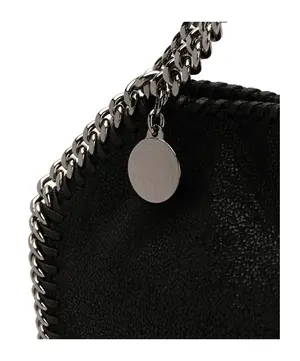 Stella McCartney Falabella Embellished Shoulder Bag - Black