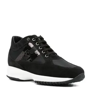Hogan Interactive Low-top Sneakers With Logo Embellishment