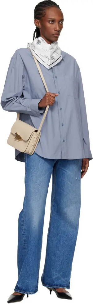 Maison Kitsuné Logo Shoulder Bag