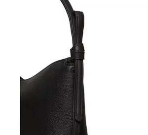 Kate Spade New York Textured Leather Shoulder Bag - Black
