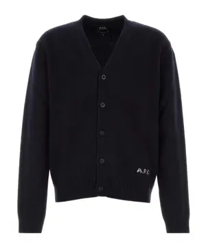 A.p.c. V Neck Cardigans For Men