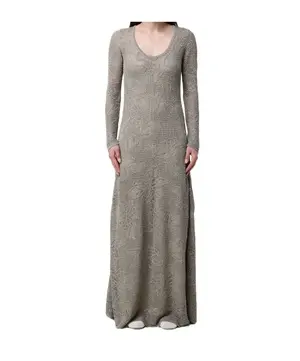 Fabiana Filippi Scoop Neck Day Dresses