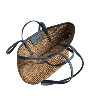 Zadig&Voltaire Mini Wings Raffia Tote Bag