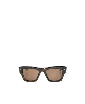 Valentino Garavani Square Frame Sunglasses - Black