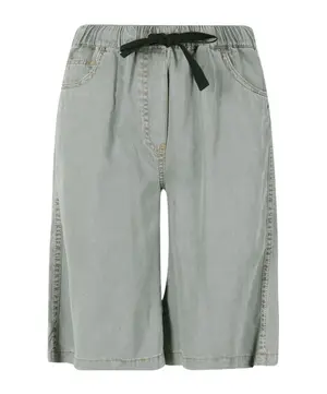 SEMICOUTURE Elastic Waist Drawstring Shorts