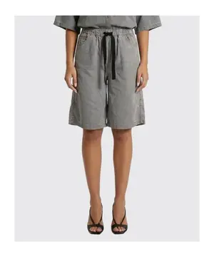 SEMICOUTURE Elastic Waist Drawstring Shorts