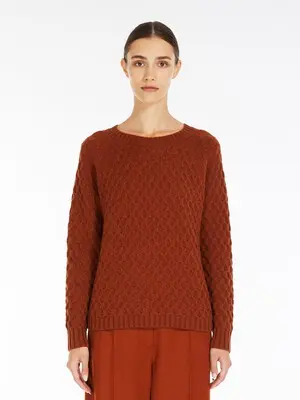 Max Mara Wool Cashmere Knitted Sweater