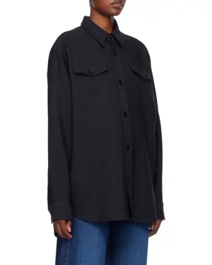 Ami Long Sleeved Buttoned Shirt