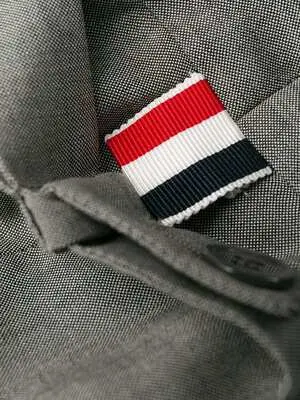 Thom Browne Mid-rise Tailored Trousers - Light Gray