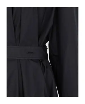 LEMAIRE Long-sleeved Pleated Midi Dress