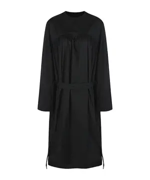 LEMAIRE Long-sleeved Pleated Midi Dress