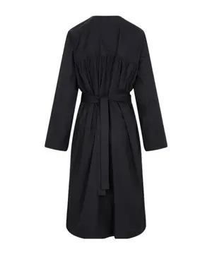 LEMAIRE Long-sleeved Pleated Midi Dress