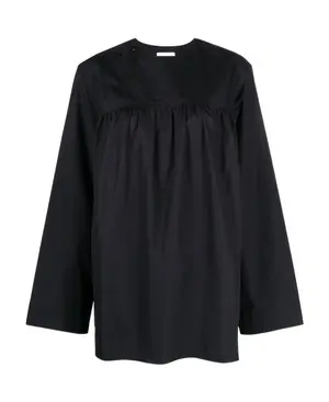 LEMAIRE Round Neck Long Sleeve Blouse