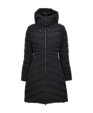 Mackage Long-sleeved Hooded Down Jacket - Black