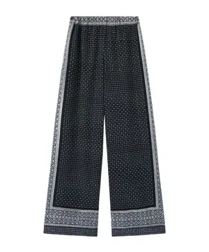 Ermanno Scervino Black Wash Pants For Women