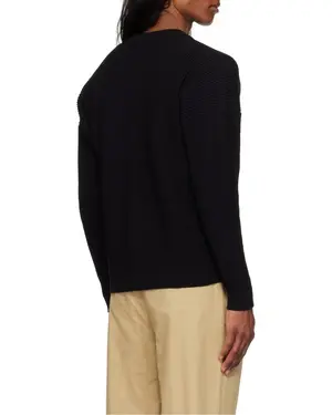 Maison Kitsuné Handwriting Comfort Ribbed Cardigan