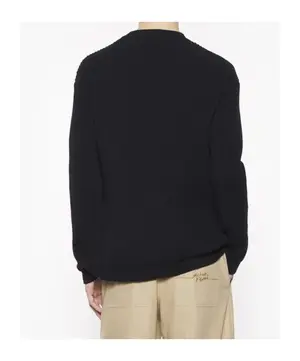 Maison Kitsuné Handwriting Comfort Ribbed Cardigan