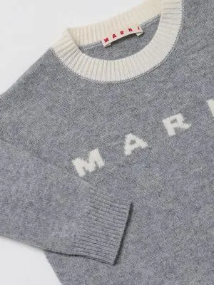 Marni Round Collar Logo Pullover