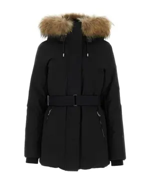 Mackage Jennifer Down Jacket With Hood And Fur Trim