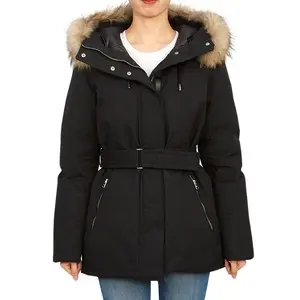 Mackage Jennifer Down Jacket With Hood And Fur Trim