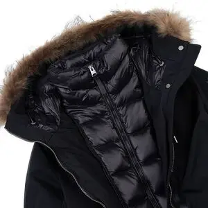 Mackage Jennifer Down Jacket With Hood And Fur Trim