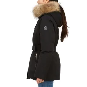 Mackage Jennifer Down Jacket With Hood And Fur Trim