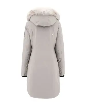 Moose Knuckles Stirling Hooded Parka - Gray