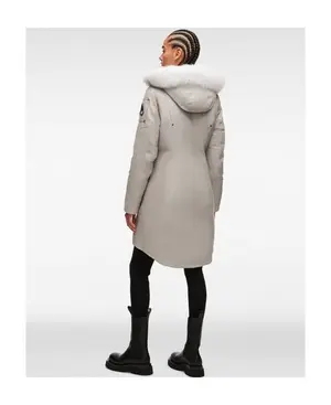 Moose Knuckles Stirling Hooded Parka - Gray