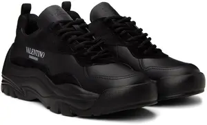 Valentino Garavani Gumboy Lace-up Sneakers - Black