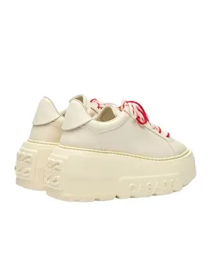 Casadei Nexus Platform Low-top Sneakers - Milk