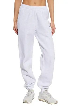 SPORTY  RICH Elastic Waist Sports Pants