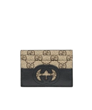 Gucci Gg Jacquard Card Holder