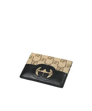 Gucci Gg Jacquard Card Holder