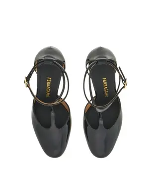 FERRAGAMO T-strap Stiletto Pumps