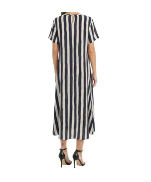 Max Mara Striped Dress