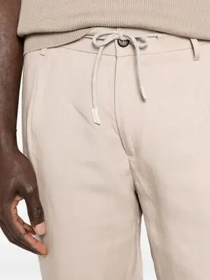 Eleventy Casual Pants With Belt Loops - Nude