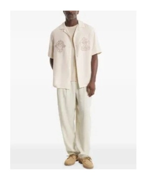 Maison Kitsuné Semi-sheer Short-sleeved Shirt