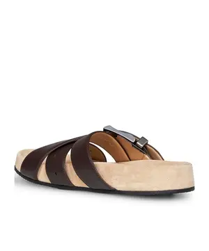 Balenciaga Buckled Slip-on Sandals
