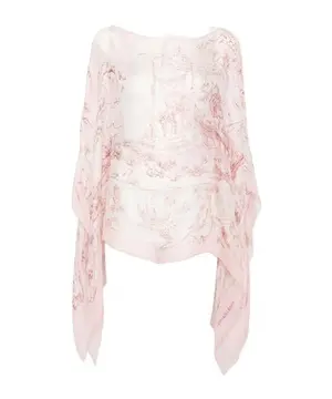 FERRAGAMO Floral Print Cover-up - Pink