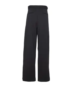 Emporio Armani Button Detailed Wide Leg Trousers