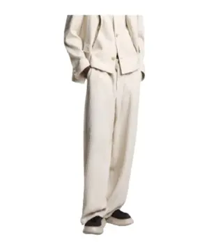 Emporio Armani Crinkled-finish Pocket Trousers