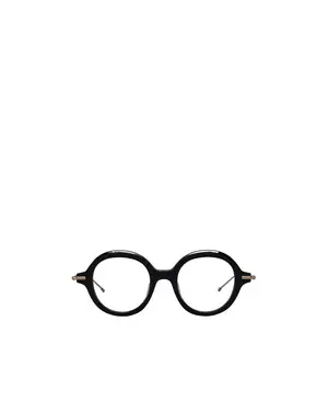 Thom Browne Round Frame Eyeglasses - Black