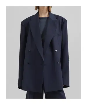 THE FRANKIE SHOP Newark Double Breasted Blazer