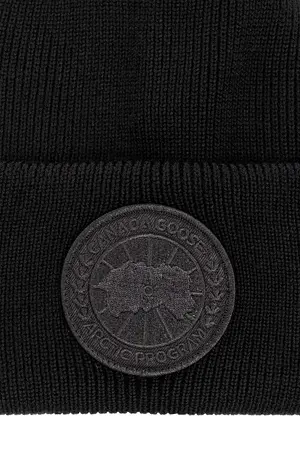 Canada Goose Logo Beanie Hat