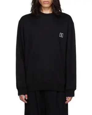 WOOYOUNGMI Round Collar Long Sleeve Sweater