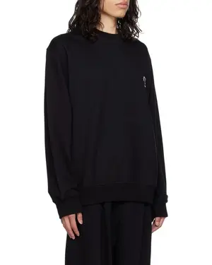 WOOYOUNGMI Round Collar Long Sleeve Sweater