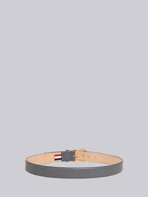 Thom Browne 4-bar Striped Leather Belt
