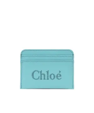 Chloé Sense Card Holder - Blue