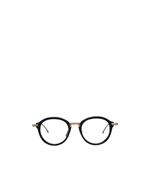 Thom Browne Round Frame Eyeglasses - Black